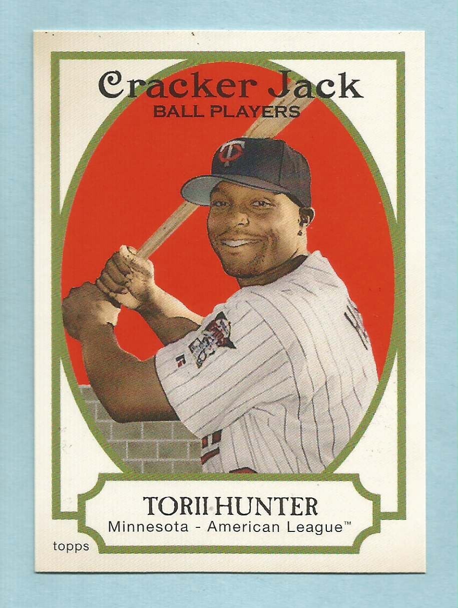 2005 Topps Cracker Jack Baseball Torii Hunter #98 Minnesota Twins | eBay