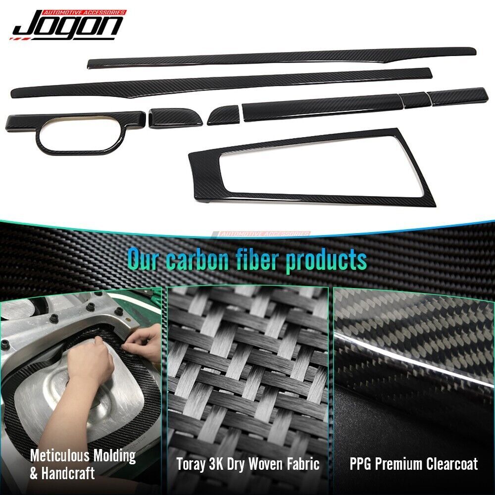 Dry Carbon Interior Dash Trim For Porsche 718 Boxster Cayman 981 982 ...