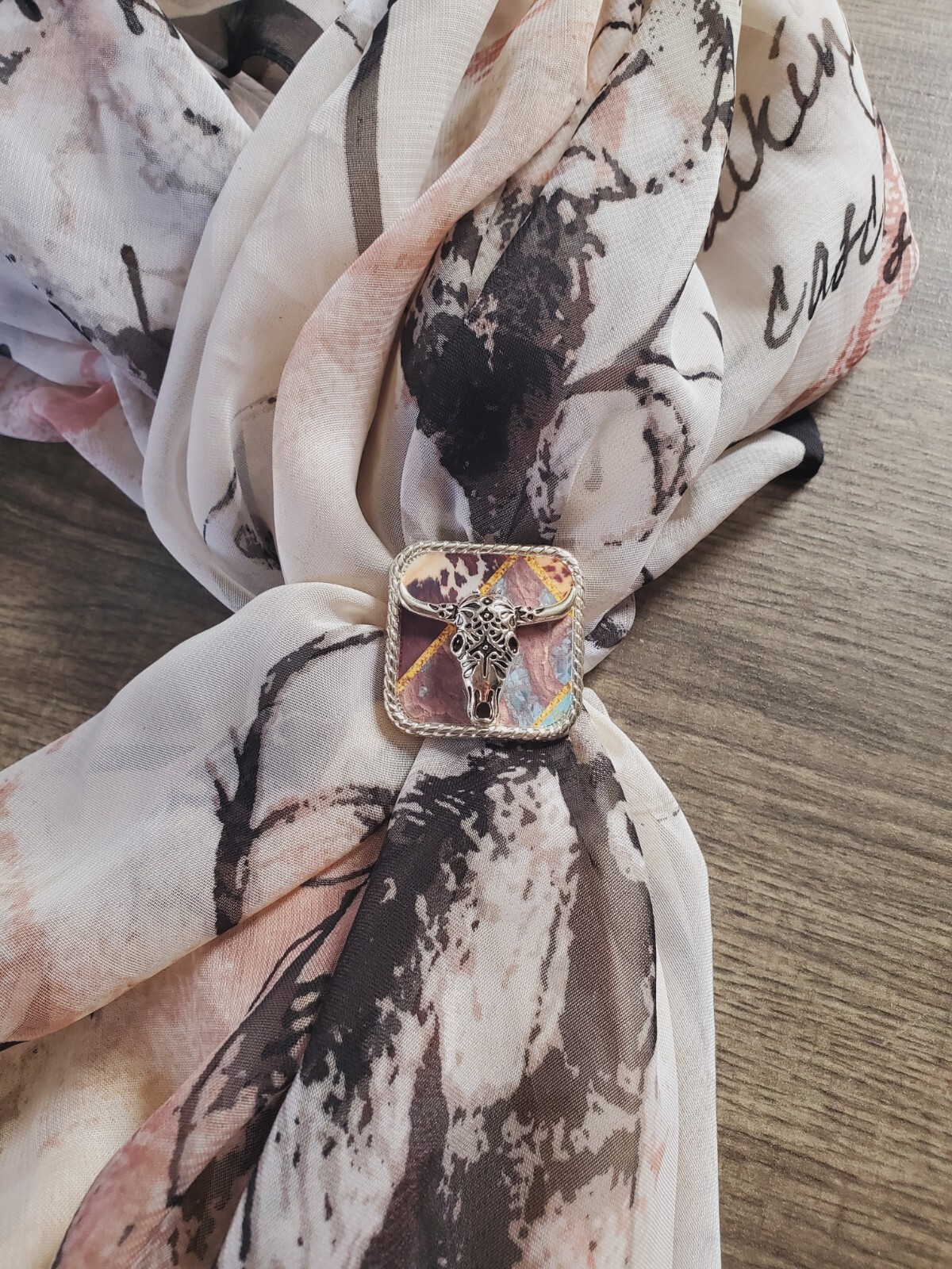 Scarf Slide, Wild Rag Scarf SLIDE Western accessories, bandanna slide ...