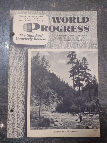 Vintage World Progress July 1950 magazine | eBay