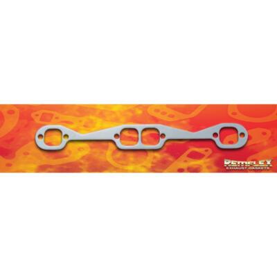 Remflex Exhaust Header Gasket 2086; Square Port 1.50 x 1.60" for SBC w ...