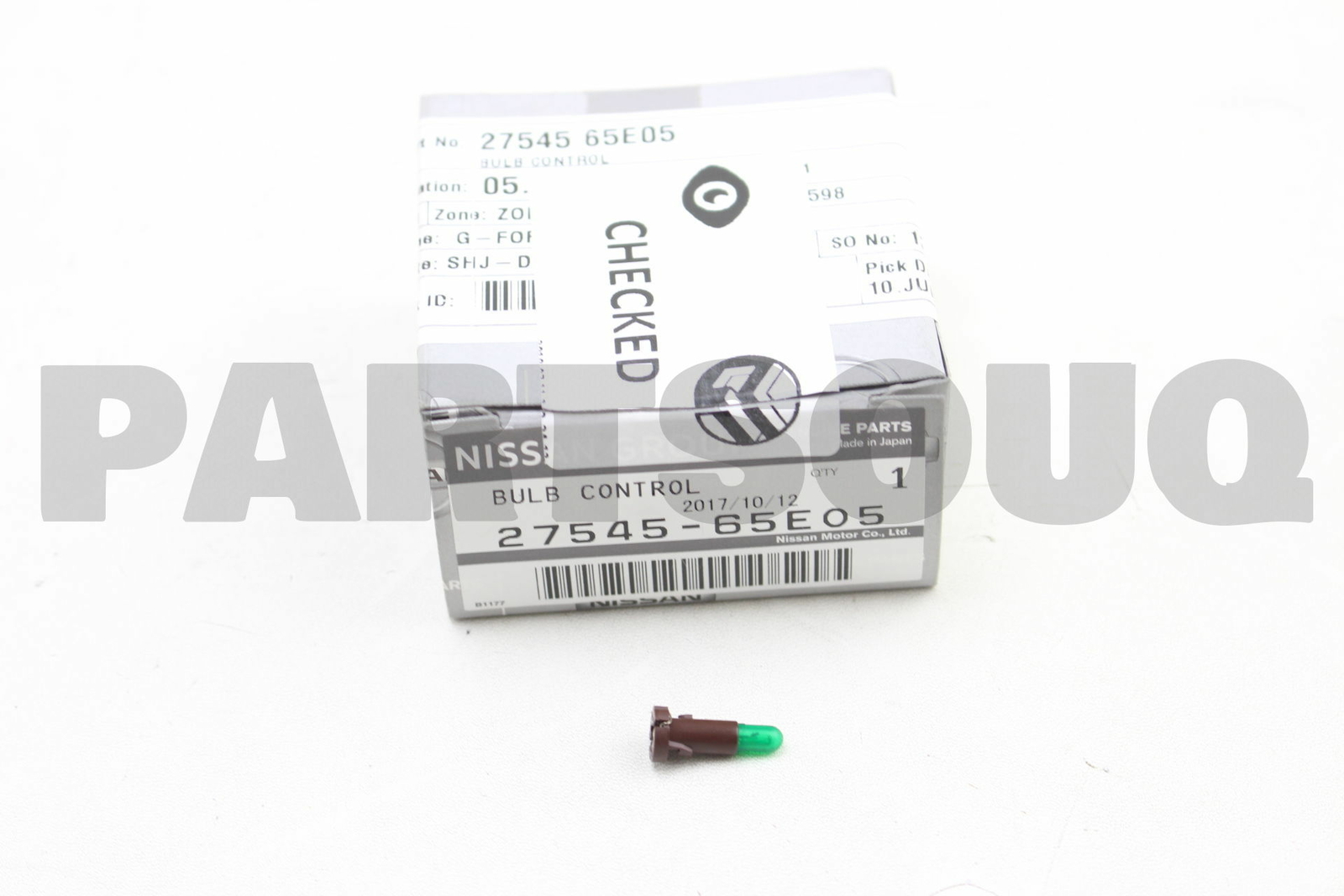 2754565E05 Genuine Nissan BULB ASSY-CONTROL 27545-65E05 for sale online ...