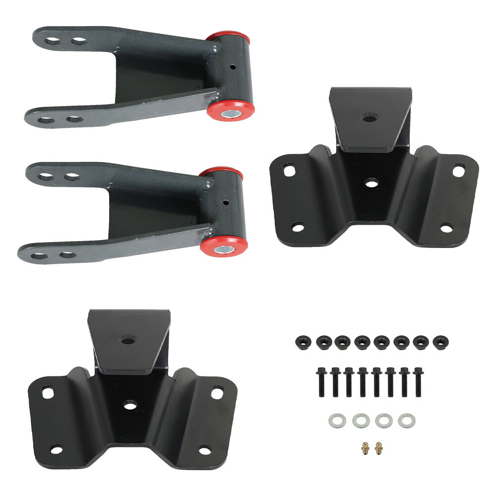 For Ford F150 F100 1973-1996 4" Drop Kit Leveling Lowering RB Shackles ...