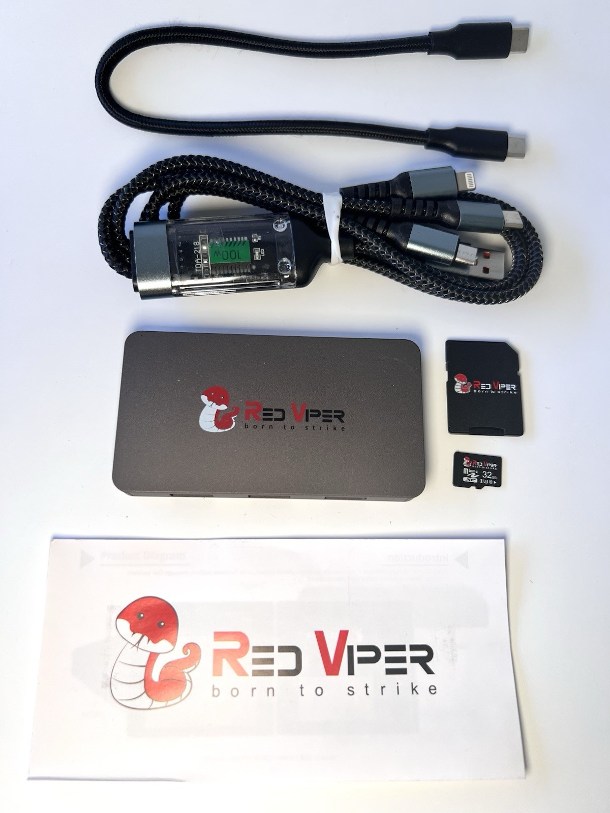 Red Viper USB-C Docking Station w/ 32GB Storage | eBay