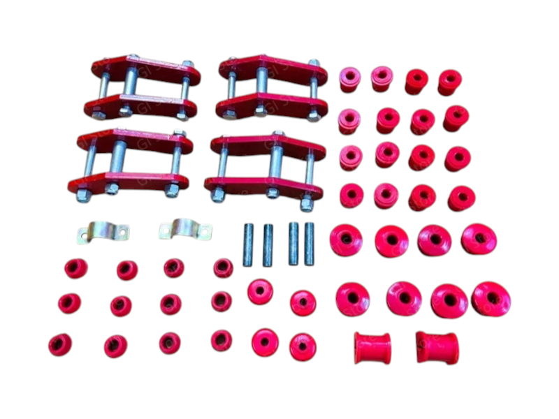 Front & Rear 2" Lift Boomrang Shackle Kit+Bush Kit For 86-95 Suzuki ...