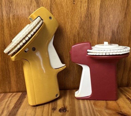 Vintage Astro Rotex Rotary Compact Hand-Held Label Maker Date Secretary ...