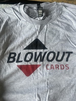 Baseball Card Shirt Blowout Cards NSCC Size Large or XL Gray Grey Brand ...