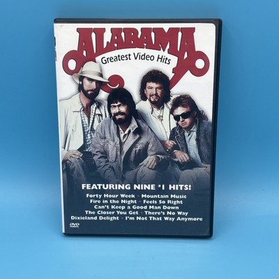 Alabama Greatest Video Hits DVD 1993 Region 1 Country Music Videos ...