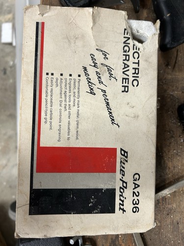 Snap on Electric Engraver Tool Vintage GA236 | eBay