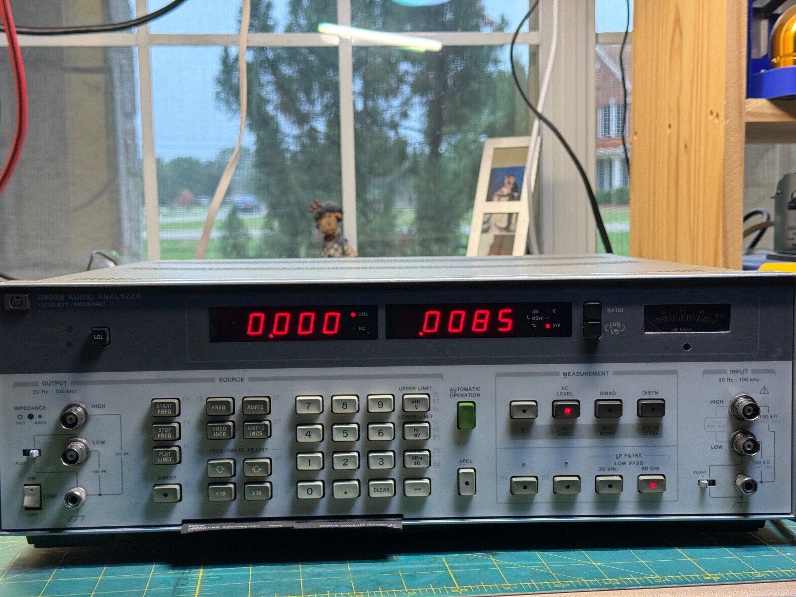 HP Audio Analyzer 8903B AUDIO ANALYZER HEWLETT PACKARD , REFURBISHED ...