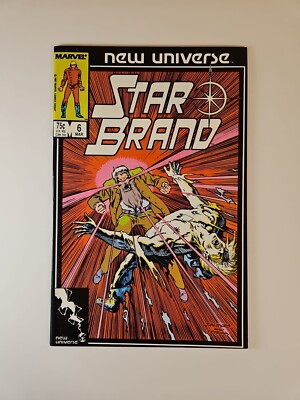 The Star Brand #6 1987 Marvel Comics New Universe Romita Jr Saltares ...
