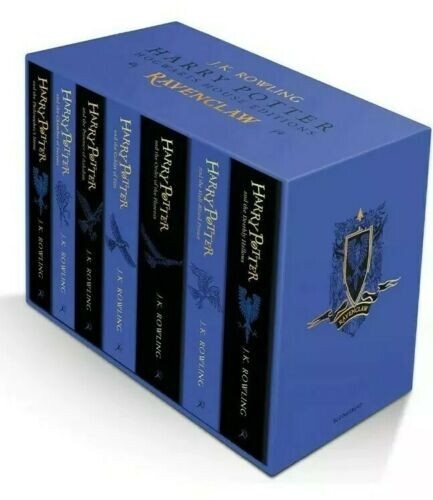 Harry Potter Ravenclaw House Edition Paperback Box Set by J.K. Rowling ...