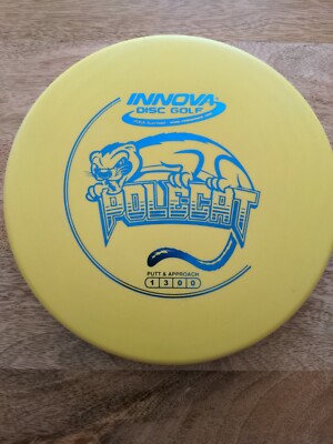 Innova Polecat Disc Golf Putt and Approach PDGA Approved yellow 170g | eBay