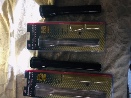 MagLite Ml100 3 Cell C LED Flashlight Black BLISTER W/batteries for ...