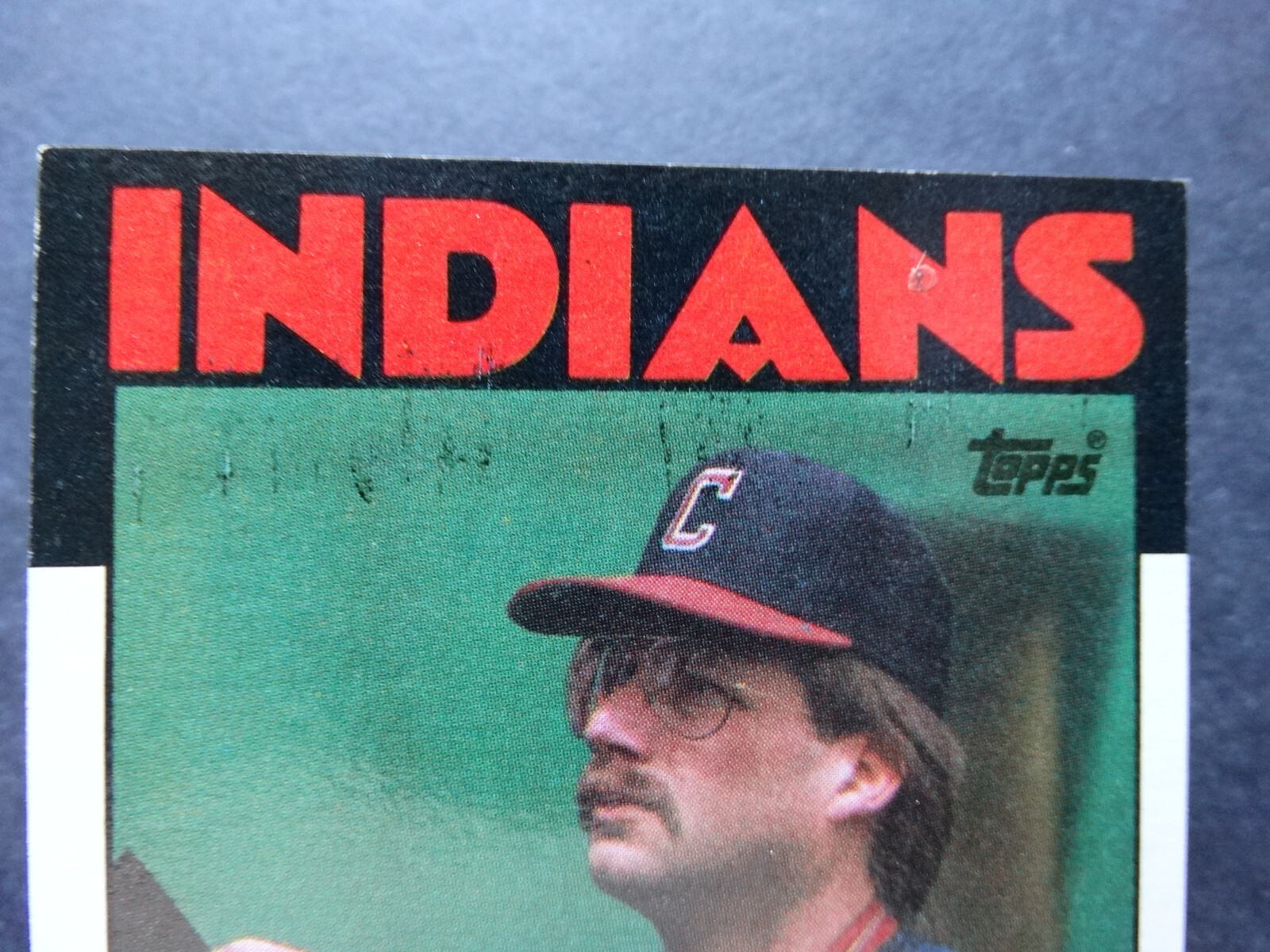 1986 Topps Cleveland Indians Team Set of 27 Baseball Cards | eBay