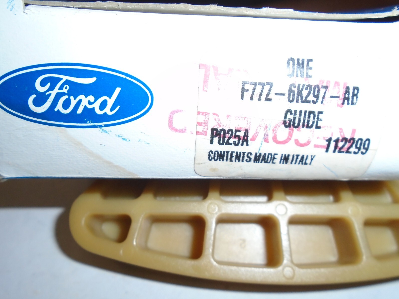 OEM! FORD Engine Timing Chain Guide-Stock P/N: F77Z-6K297-AB | eBay