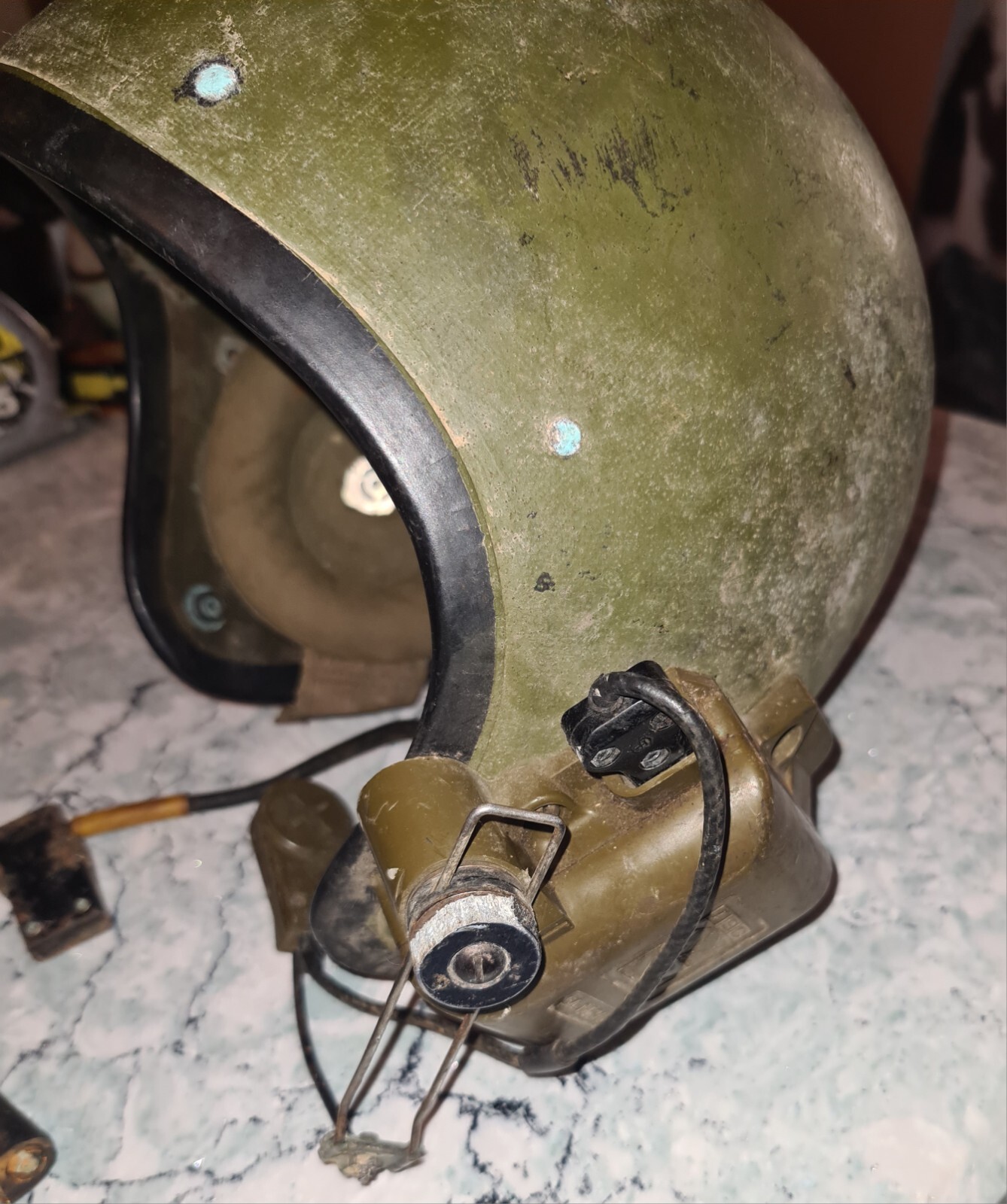 Vietnam War US Army T56-6 Combat Tanker Tank Vehicle Crew Helmet by ...