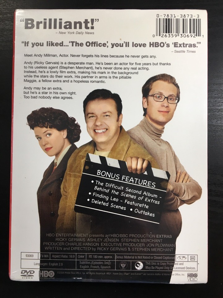 Extras - The Complete First Season (HBO DVD, 2007, 2-Disc Set) New ...