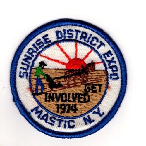 Suffolk County Council Medford New York, Sunrise District 1974 Patch | eBay