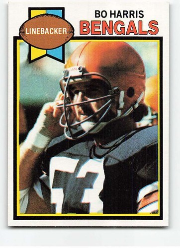 1979 Topps #14 Bo Harris EX/NM Bengals | eBay
