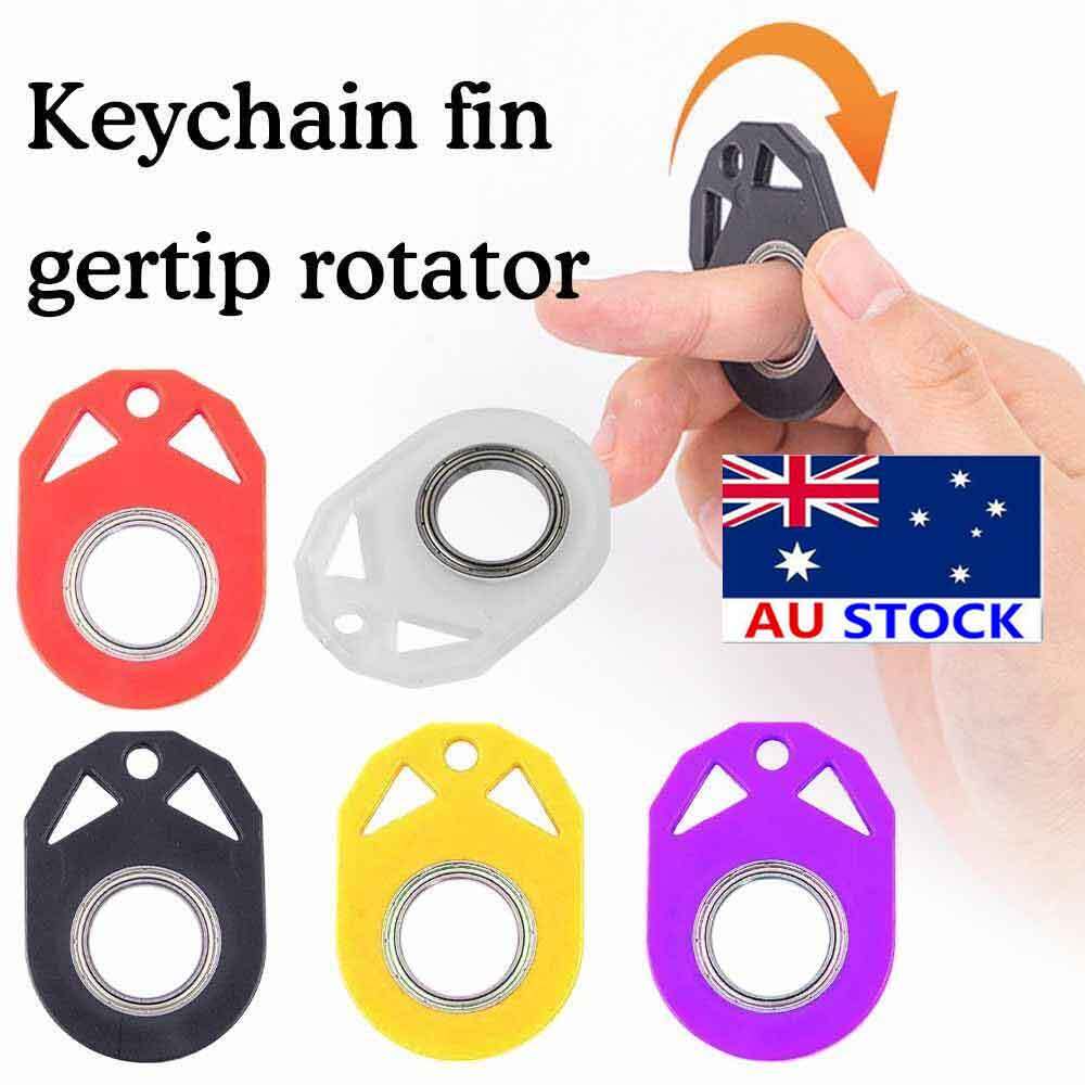 Spinner Keychain Fidget Novelty Key Chain Toys Multifunctional QT | eBay