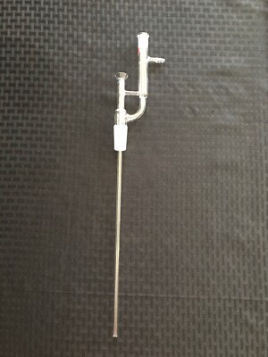 New AGC LAB-CREST Glass 24/40 14/20 Cyanide Distillation Head w/ Long ...