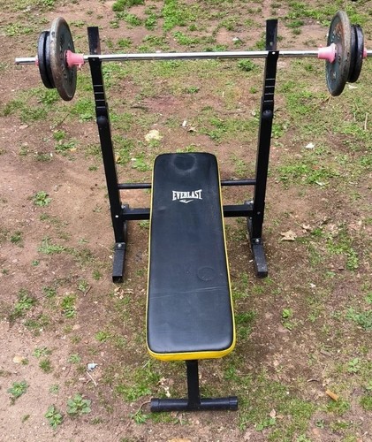 Everlast Weight Bench with 40 Kg Weights | eBay UK