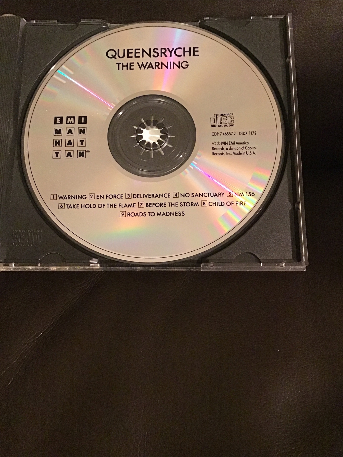 CD - Queensryche- The Warning- Good Condition, Signed By Geoff Tate. | eBay