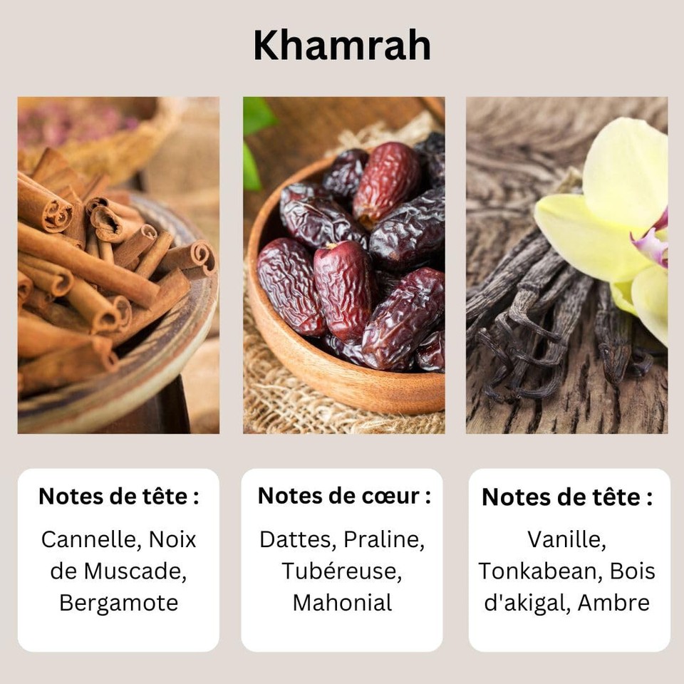KHAMRAH - AYAT Parfümöl -12 ml in schöne Flasche verpackt in einer ...