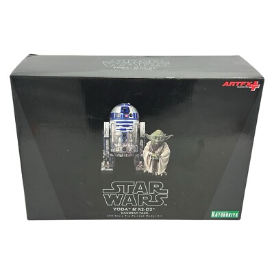 2013 ARTFX+ Star Wars Yoda & R2-D2 (Dagobah Pack) 1/10 Scale Model Kit ...