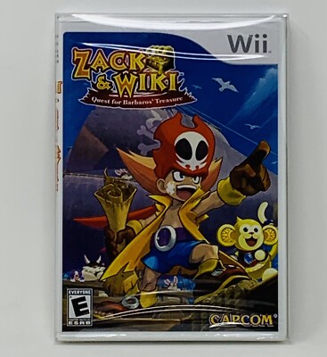 Zack & Wiki: Quest for Barbaros' Treasure Nintendo Wii Factory Sealed ...