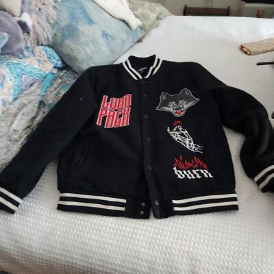 FBRK EUC MENS SZ 2XL REBEL MINDS LOUD PACK VARSITY JACKET COAT | eBay