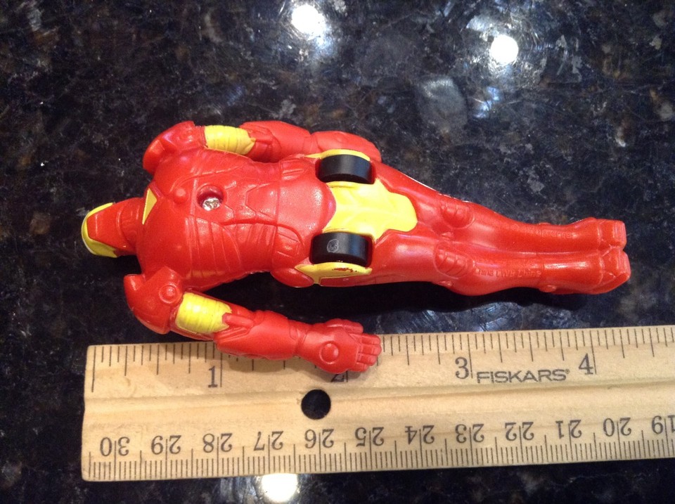 Iron Man McDonalds Marvel Heroes Pull Back and Roll Toy | eBay