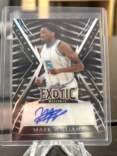 MARK WILLIAMS 2023 LEAF EXOTIC ROOKIES YOUNG STARS ZEBRA AUTOGRAPH /5 ...