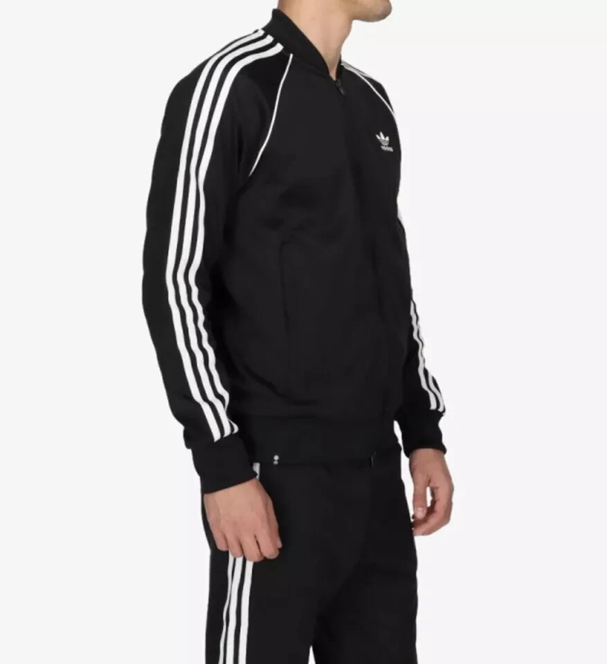 ADIDAS ORIGINALS SUPERSTAR TREFOIL TRACK JACKET MEN’S GF0198 Sz M, L | eBay