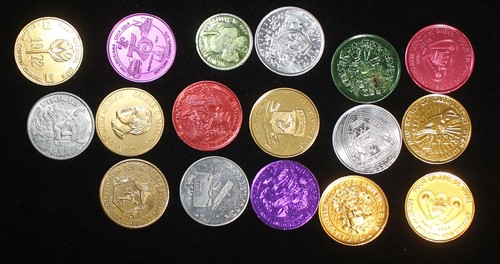 17 Piece Lot - Aluminum Tokens - Mostly Mardi Gras OTQ1979/JH | eBay