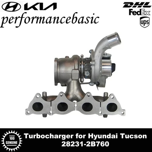Genuine OEM 282312B760 Turbocharger for Hyundai Tucson 1.6L 2016-2018 ...