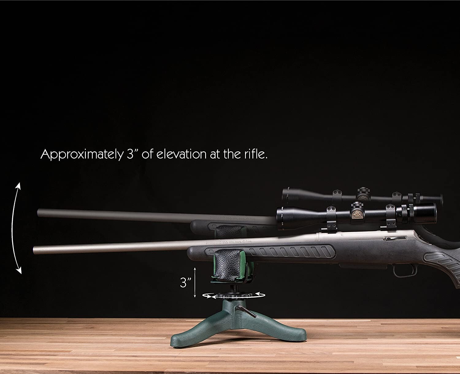 Shooting Bench Rest Height Adjustable Steady Pistol Rifle Gun Shot ...