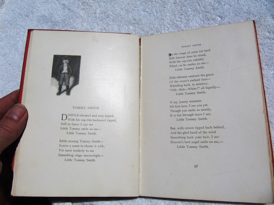 VINTAGE 1915 RILEY SONGS OF FRIENDSHIP Hoosier Poetry Will Vawter James ...