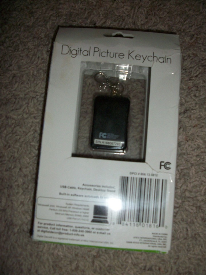 DIGITAL PICTURE KEYCHAIN....NEW/ BOXED | eBay