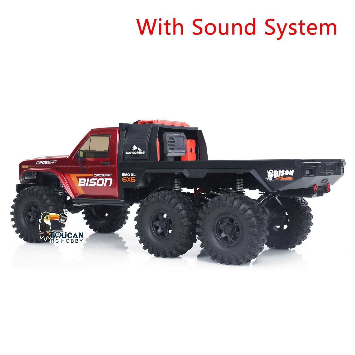 CROSSRC EMO XL 1/8 RC Crawler 6WD Radio Control Off-road Car 2-Speed ...