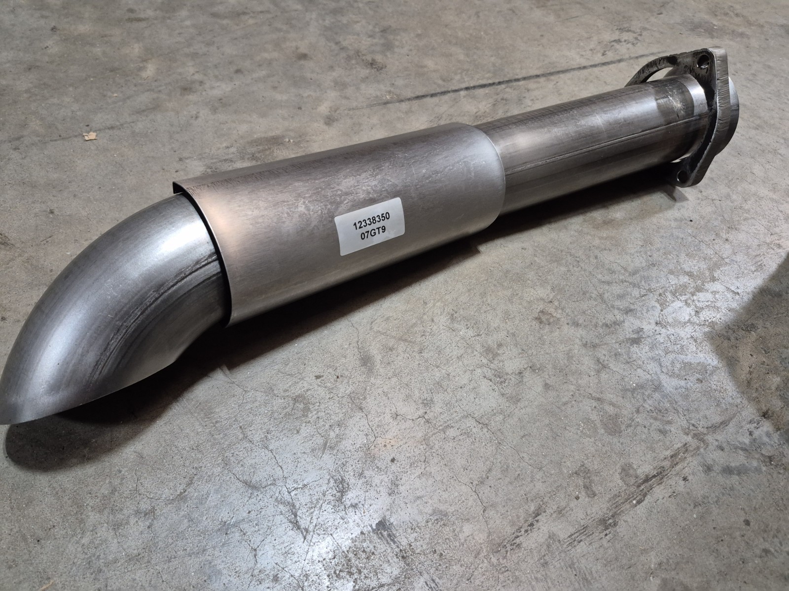 HUMVEE EXHAUST PIPE HUMMER NOS NSN 2990-01-190-1089 P/N 12338350 KASCAR ...