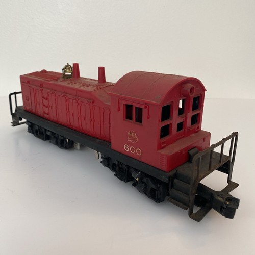 Lionel Train 600 Switcher MKT Red Untested | eBay