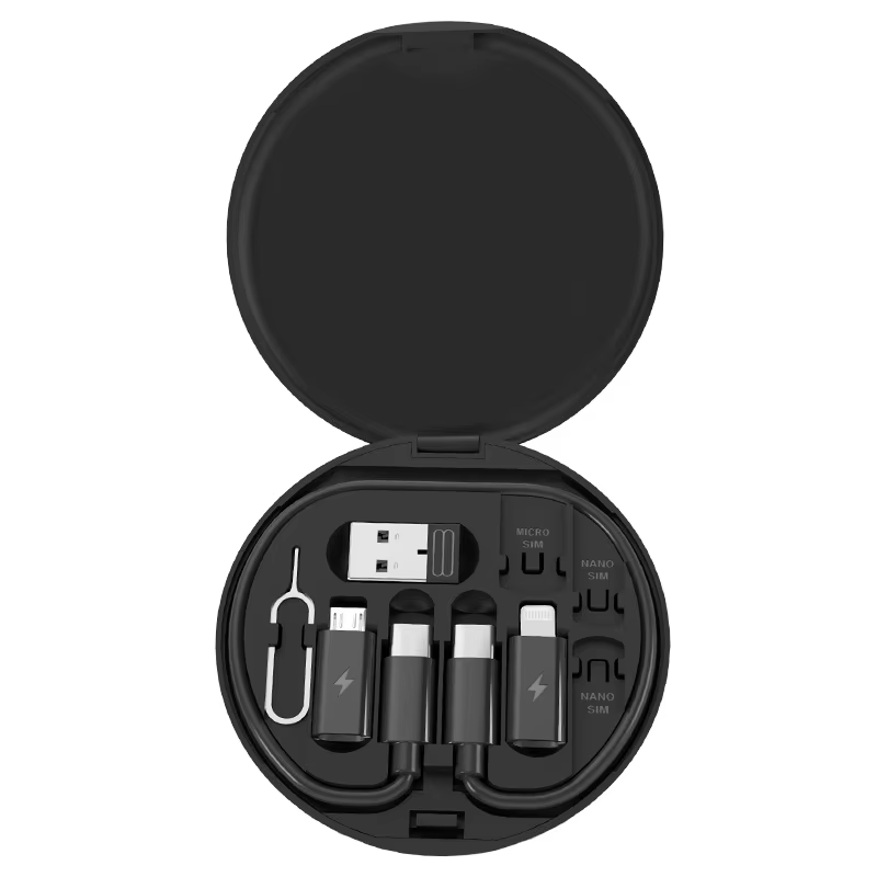 1 Set Multi USB C Cable Kit: Type C to C/Lighting/Micro Charging ...