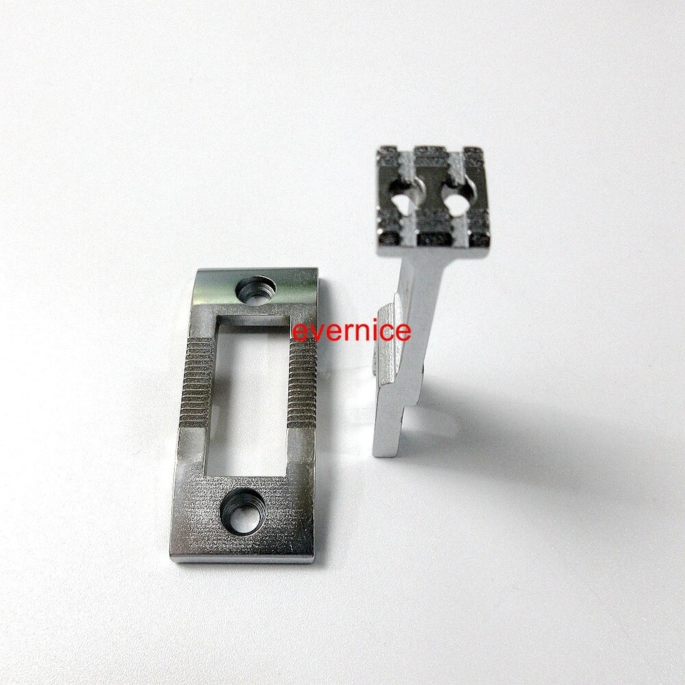 5MM Needle plate & Feed dog for Durkopp Adler 868 Double Needle Sewing ...
