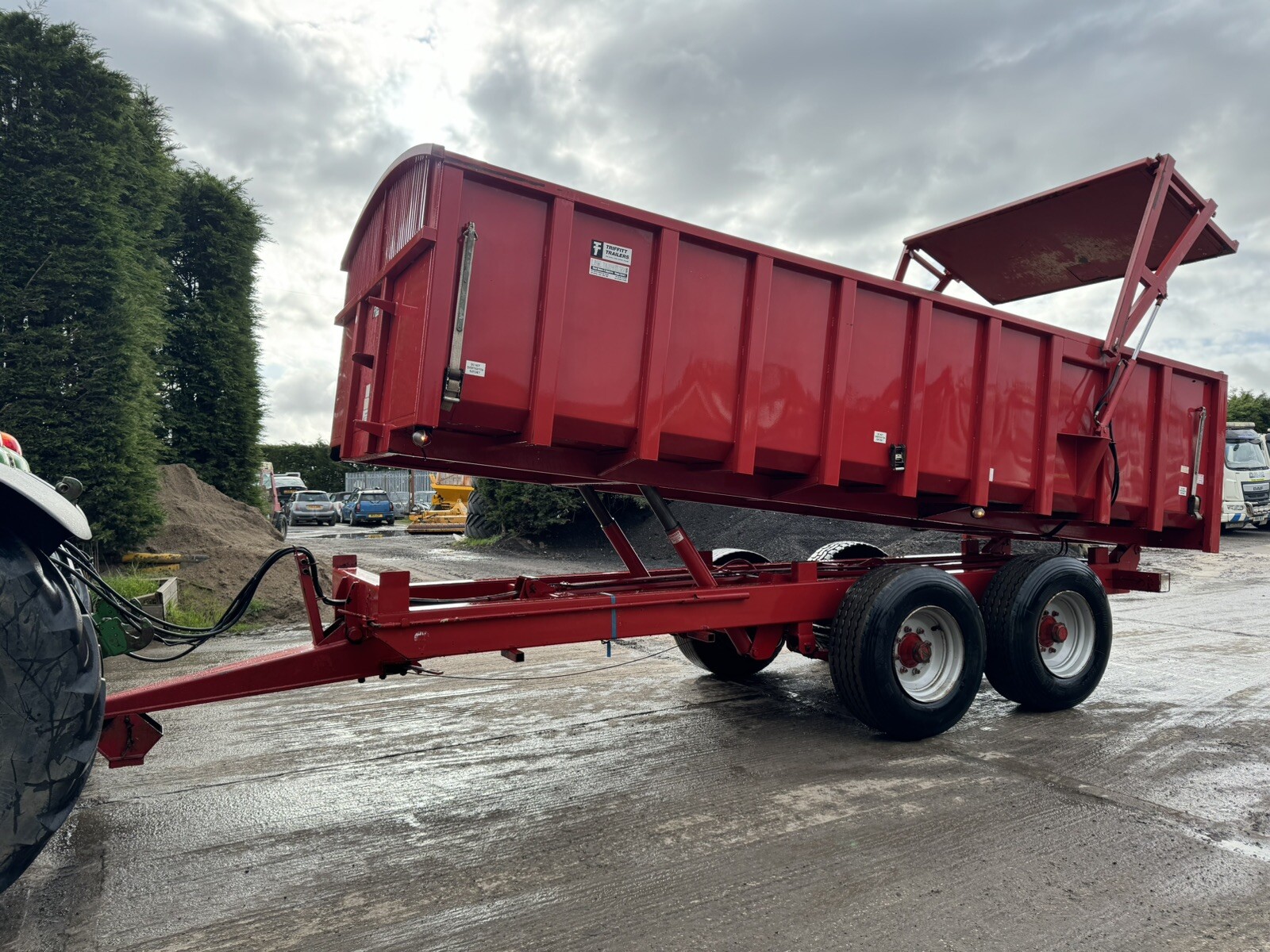 TRIFFIT TRAILER 14T, Immaculate, Tipper, Tipping, Tractor, Grain ...