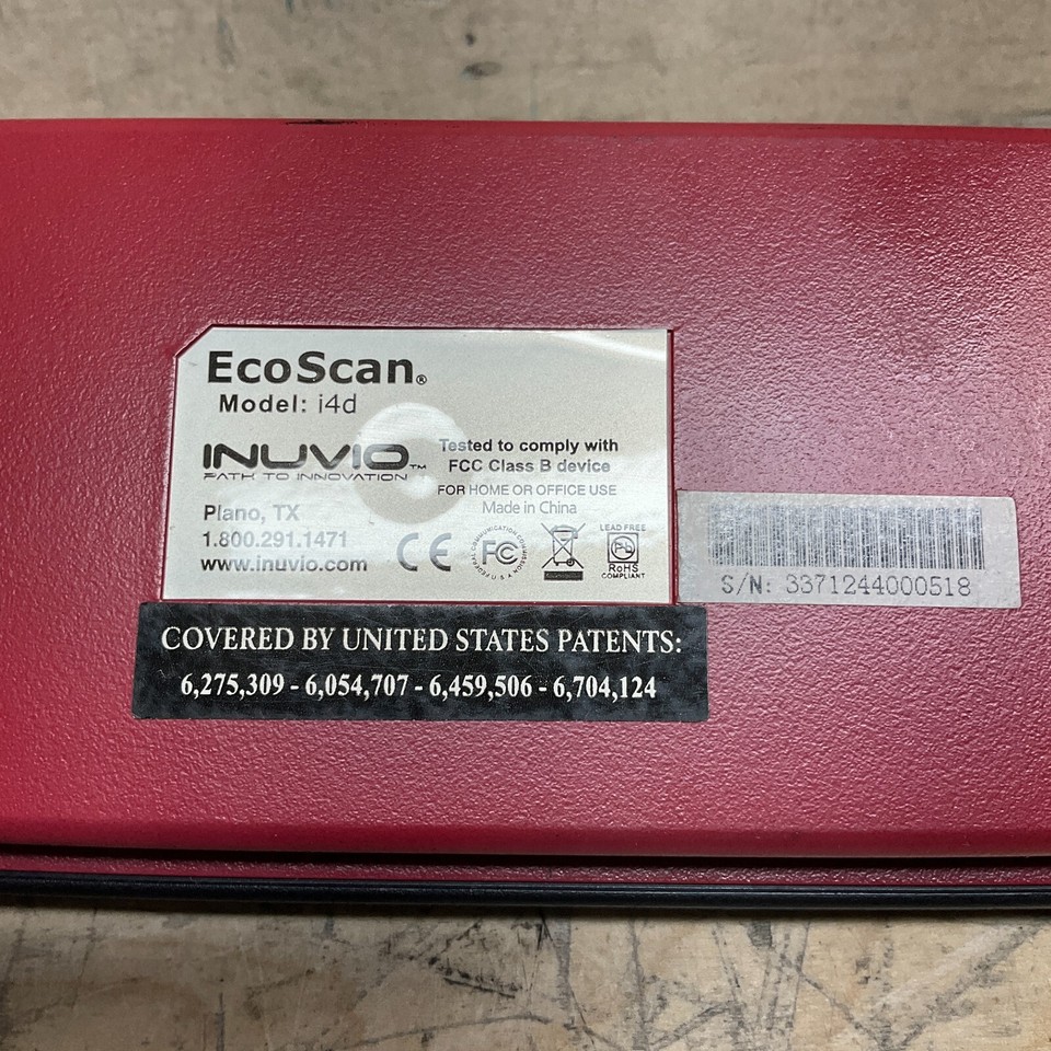 Inuvio EcoScan I4D Sheetfed Scanner 600 DPI Optical document scanner | eBay