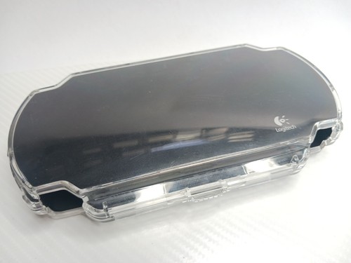 LOGITECH PSP Hard Shell Carrying Travel Carry Case Black Sony Console ...