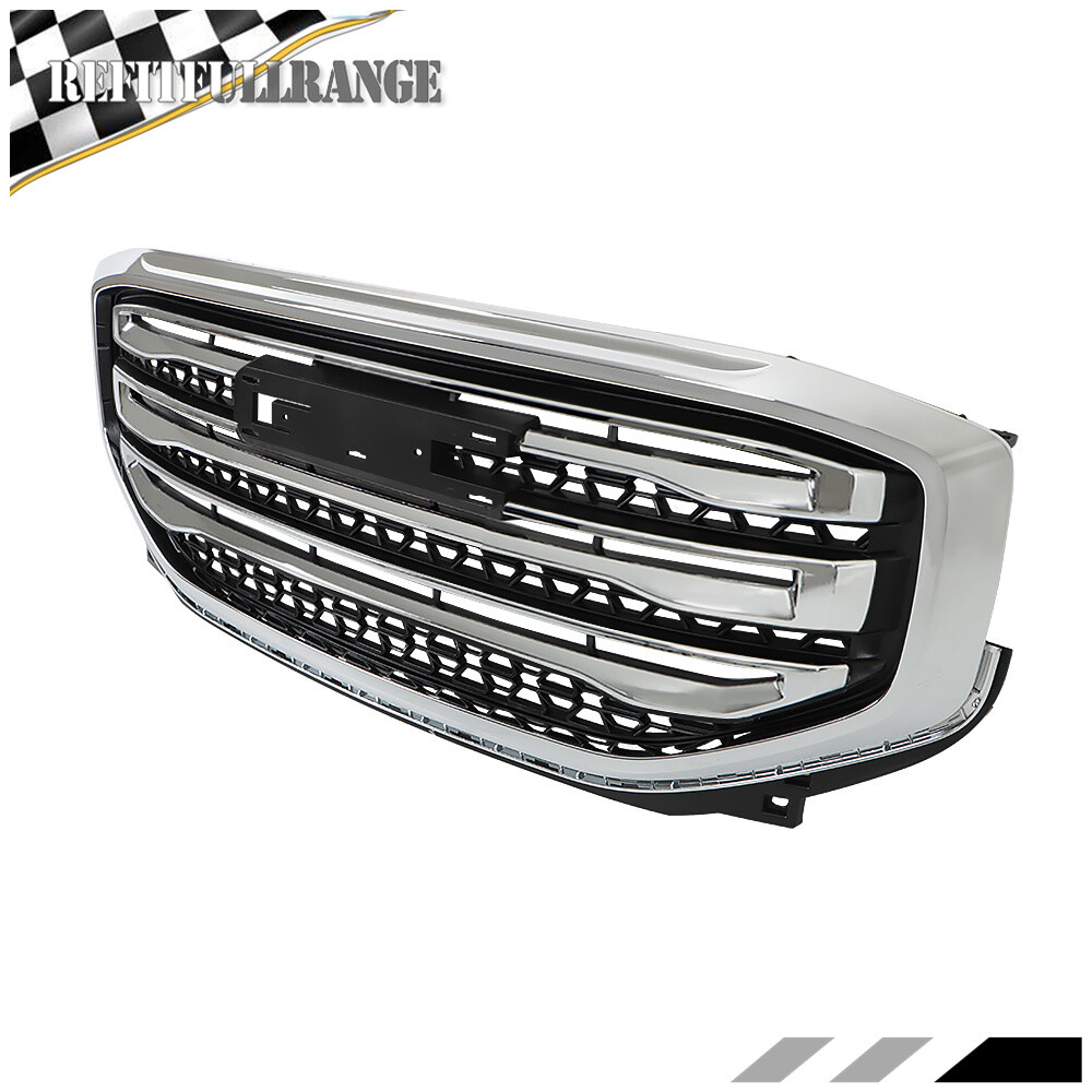 For 2017-2019 GMC Acadia SLE/SL Bumper Grill Front Upper Grille ...