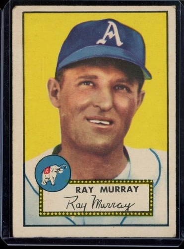 1952 Topps #299 Ray Murray A's SP GD LOOK! | eBay